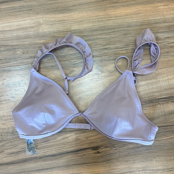 PINK Victoria's Secret | Swim | Victorias Secret Lavender Bikini Top ...